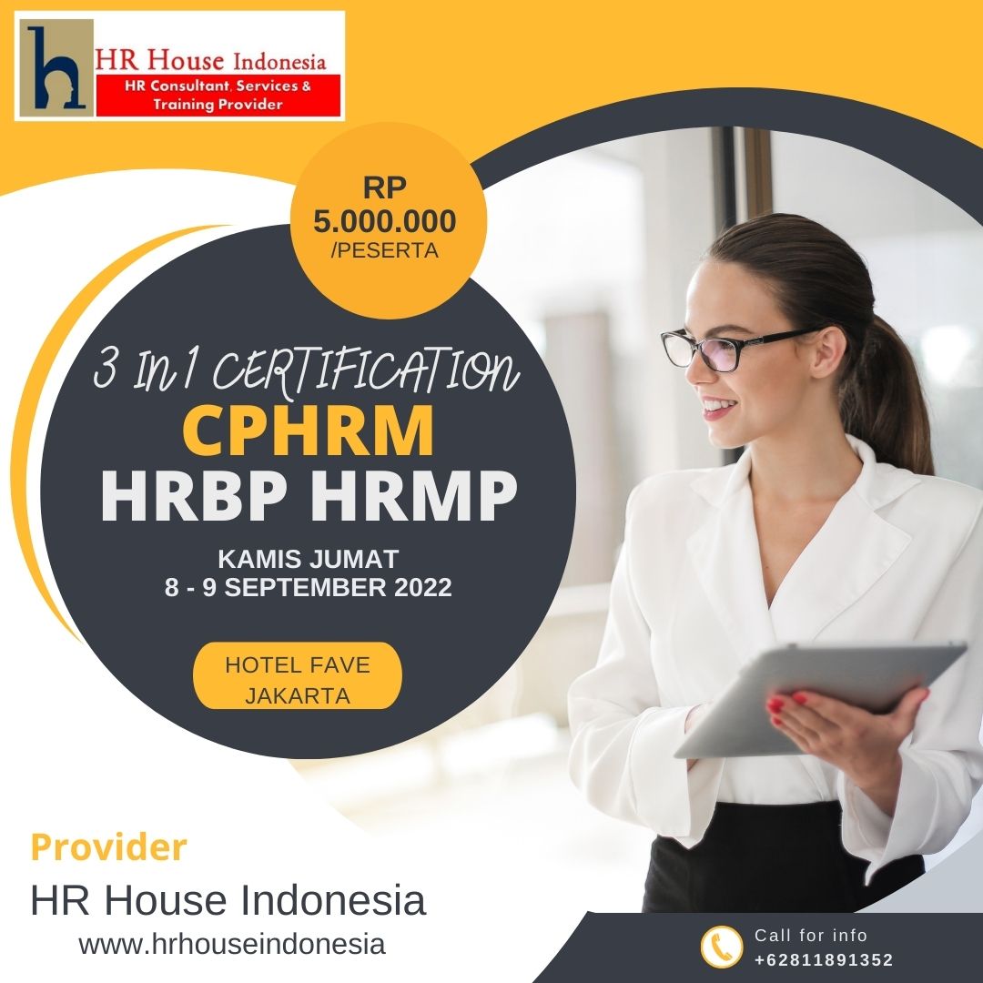 𝟑 𝐈𝐍 𝟏 𝐂𝐄𝐑𝐓𝐈𝐅𝐈𝐂𝐀𝐓𝐈𝐎𝐍 𝐂𝐏𝐇𝐑𝐌 𝐇𝐑𝐁𝐏 𝐇𝐑𝐌𝐏 𝐓𝐑𝐀𝐈𝐍𝐈𝐍𝐆 𝐒𝐄𝐑𝐓𝐈𝐅𝐈𝐊𝐀𝐒𝐈 𝐇𝐑 𝐏𝐑𝐎𝐅𝐄𝐒𝐒𝐈𝐎𝐍𝐀𝐋, 𝐇𝐎𝐓𝐄𝐋 FAVE JAKARTA ...