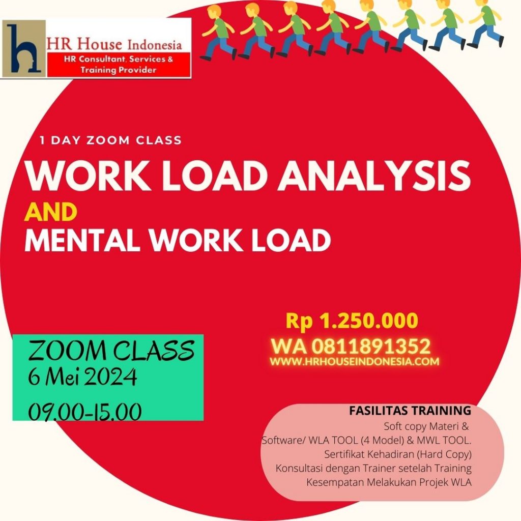 WORK LOAD ANALYSIS & MENTAL WORK LOAD ZOOM CLASS 7 JUNI 2024 09:00-15: ...